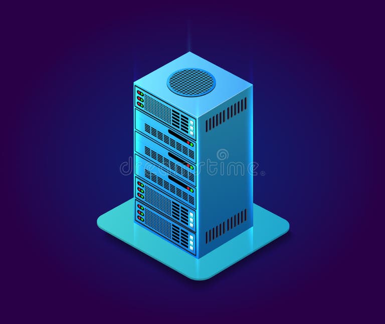 Web server computer stock vector. Illustration of icon - 133922478