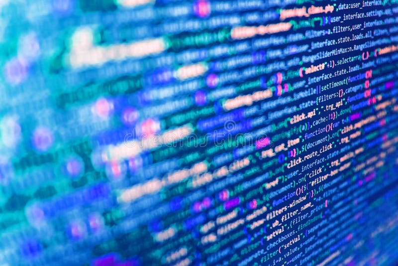 Coding Css On Mornitor At The Office For Background Or Montage Product Simple Website Html