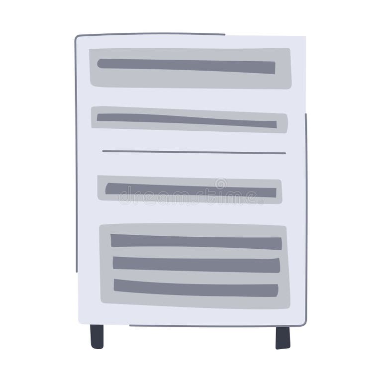 Web Server Rack Cartoon Vector Illustration Stock Illustration ...