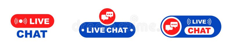 Live Chat Support Icon Stock Illustrations – 3,347 Live Chat Support ...