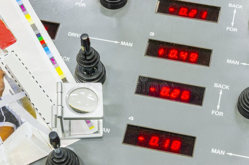 Offset Machine Press Print Run at Table Stock Image - Image of offset ... Offset Machine Press Print Run at Table Stock Image - Image of offset ...