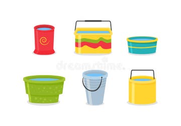 Water Pails Stock Illustrations – 134 Water Pails Stock Illustrations ...