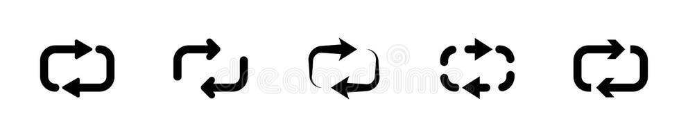 Repeat Arrow Vector Stock Illustrations – 29,005 Repeat Arrow Vector ...