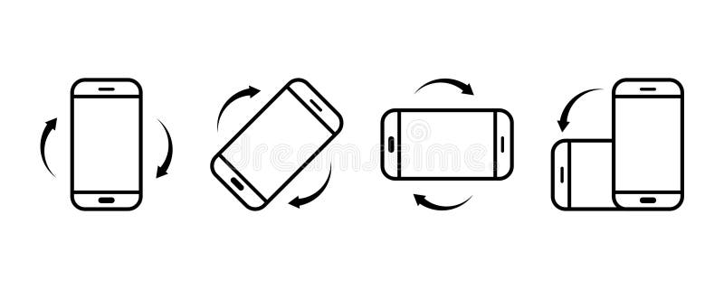 Smartphone Horizontal Vertical Stock Illustrations – 758 Smartphone ...