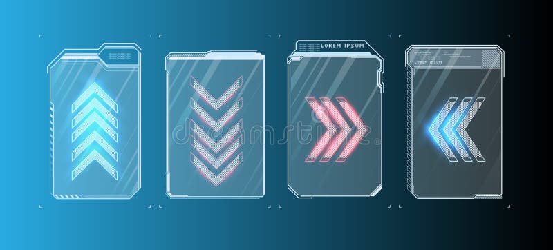 Simple and Easy-to-use Frame Set. Callouts Titles Stock Illustration ...