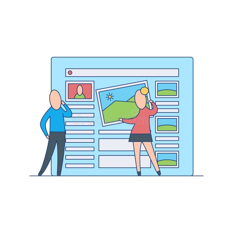 Content Design Software Stock Illustrations – 13,281 Content Design ...