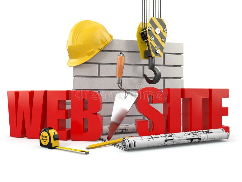 Web building stock illustration. Illustration of domain - 15203821