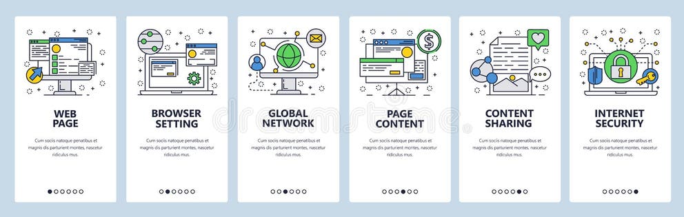 Browser Screens Stock Illustrations – 340 Browser Screens Stock ...