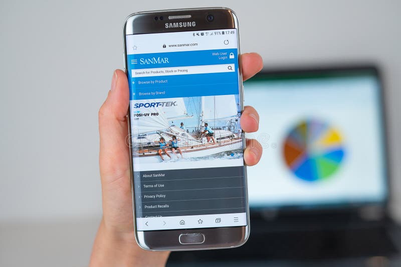 Web Site of SanMar Company on Phone Screen Editorial Image - Image of ... Web Site of SanMar Company on Phone Screen Editorial Image - Image of ...