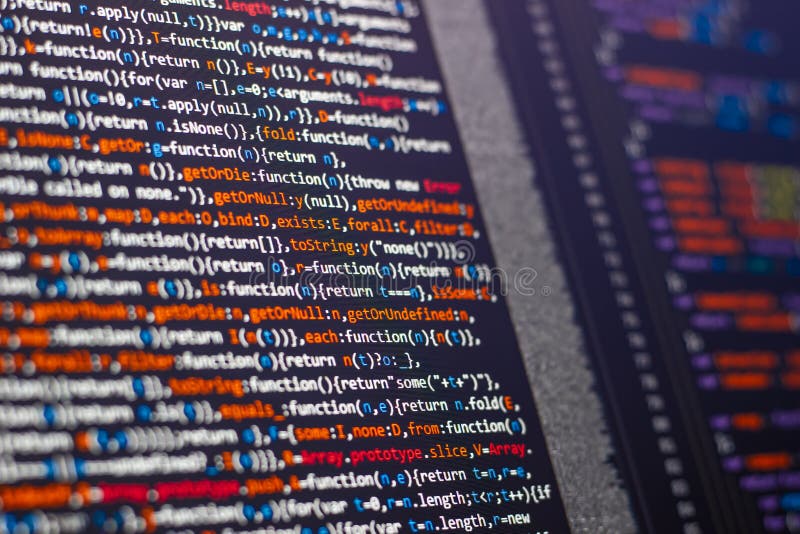 Abstract Code Background Screen Stock Photo - Image of hacker, coding: 245731968