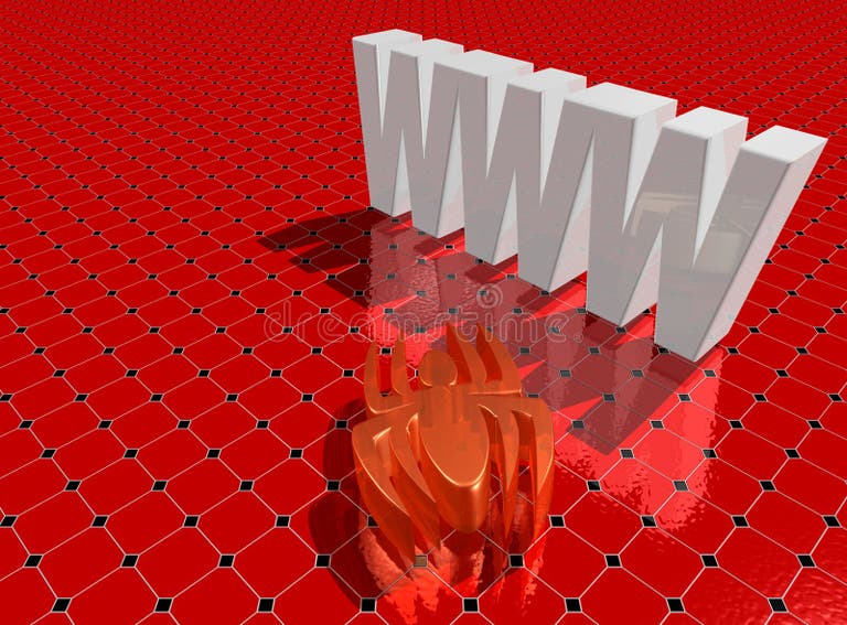 Computer Network Spider Web Stock Illustrations – 1,281 Computer ...