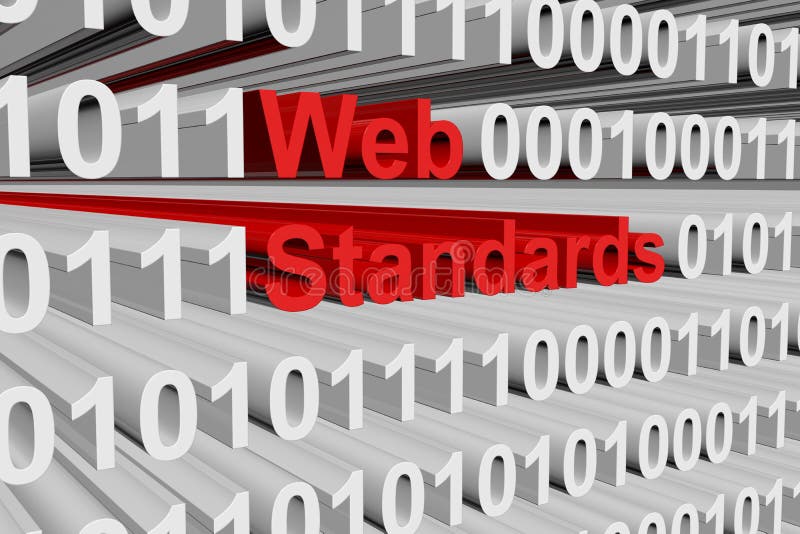 Web standards stock illustration. Illustration of standardized - 89045517
