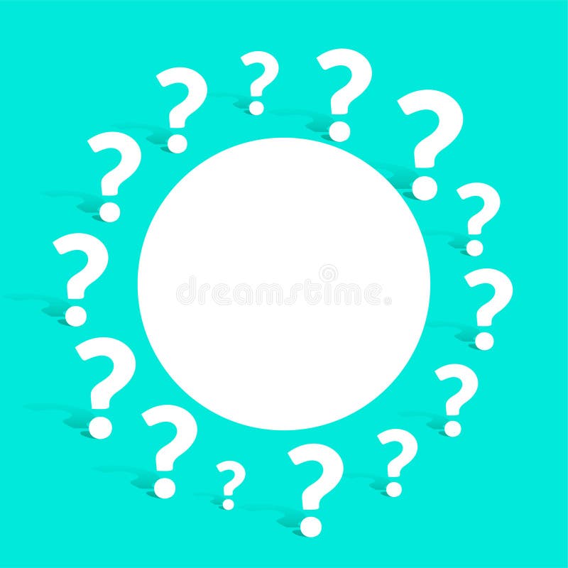 Help, Question Mark Icon Vector in Clipart Style Stock Vector ...