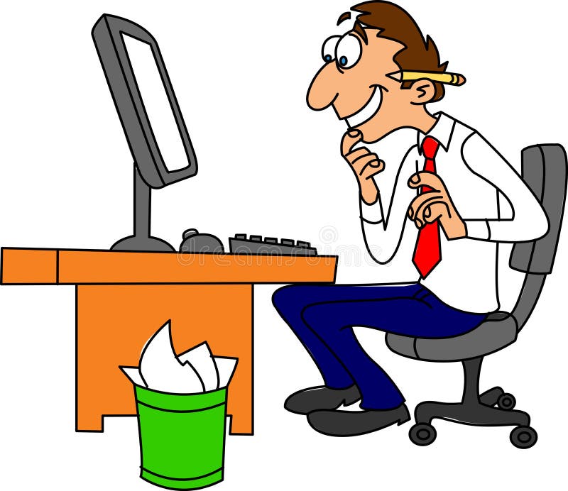 Computer Nerd Clipart