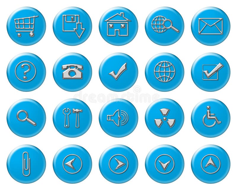 Vektorsuche-Web-Icons vektor abbildung. Illustration von objektiv ...