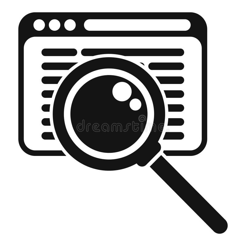 Web Technical Document Icon Simple Vector. Business Page Stock Vector ...