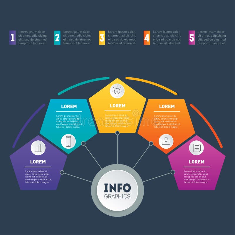Web Template of a Chart, Info Graphic, Mindmap or Diagram. Business ...