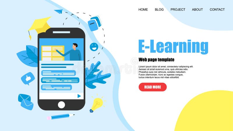 Web Template with Messenger. Online Chat Concept Stock Vector ...