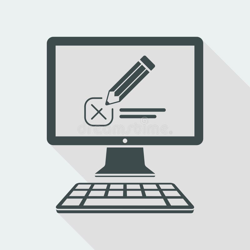 Multiple Choice Test Icon Stock Illustrations – 362 Multiple Choice ...