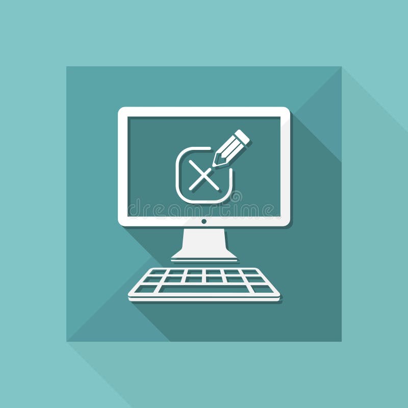 Multiple Choice Test Icon Stock Illustrations – 362 Multiple Choice ...