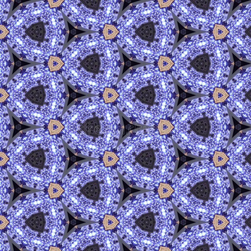 Web Texture Background Round and Triangle Led Ligh0t, Pattern in Blue ...