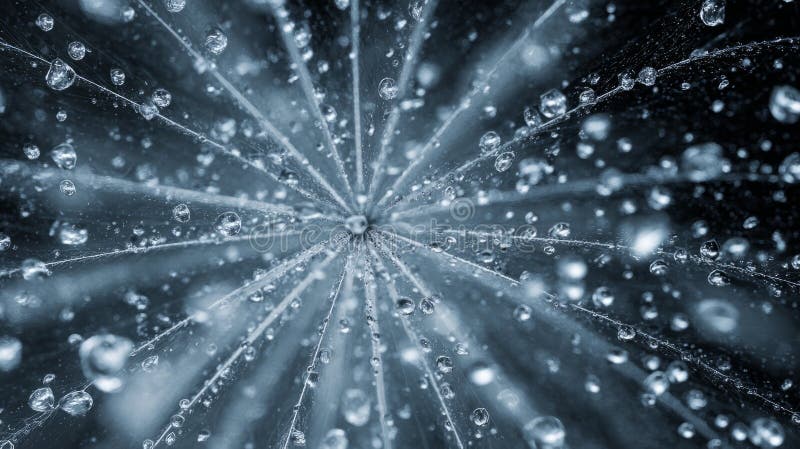 Web Texture, Radial Lines Forming Symmetrical Geometry with Crystalline ...