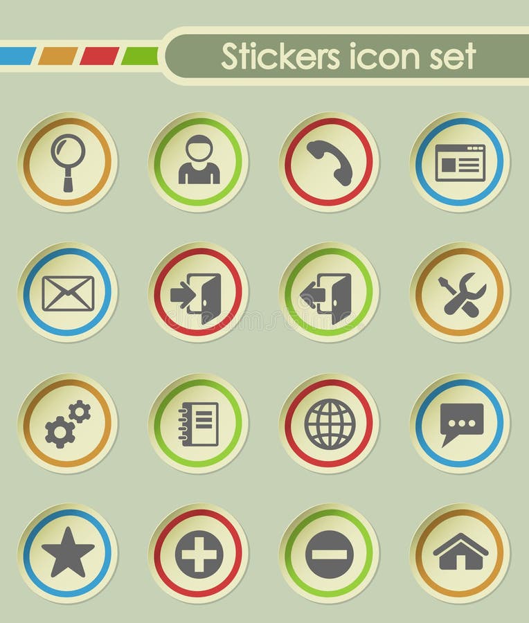 Web tools icon set stock vector. Illustration of vector - 240373242