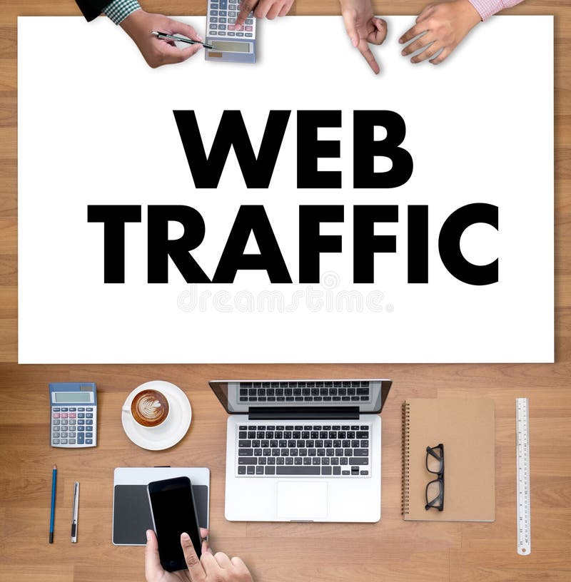 WEB TRAFFIC (business, Technology, Internet and Networking Concept ...