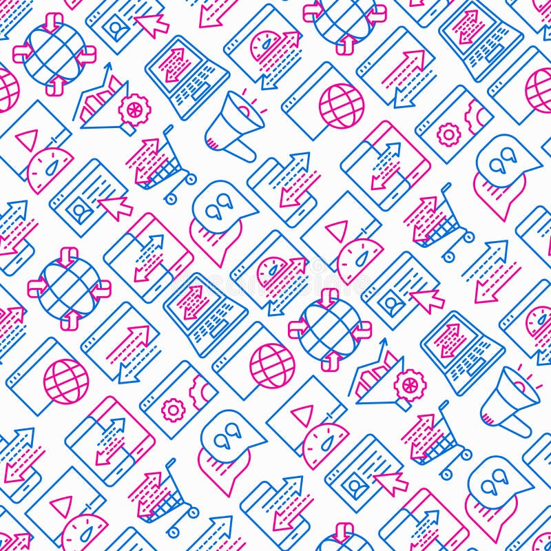 Traffic (seamless Vector Wallpaper) Stock Vector - Illustration of ...