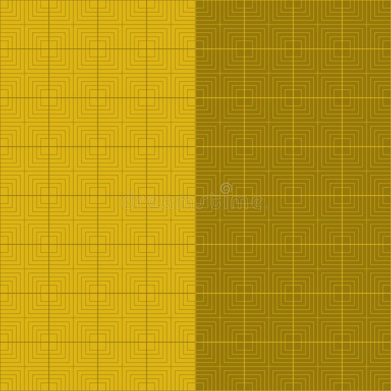 Seamless Tile Pattern in Two Different Colours Stock Vector ...