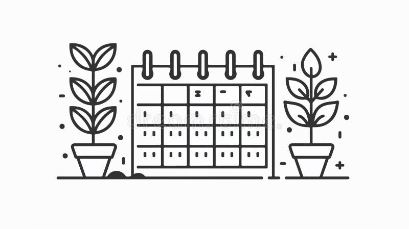 Web and UI Calendar Icon Design for Digital Scheduling and Time ...