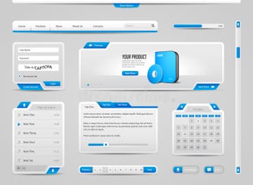 Video Player Elements Stock Illustrations – 8,003 Video Player Elements ...