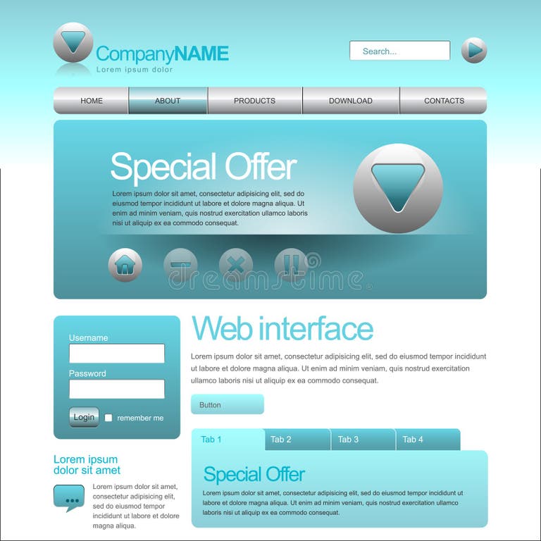 Web Ui Stock Illustrations – 609,818 Web Ui Stock Illustrations ...