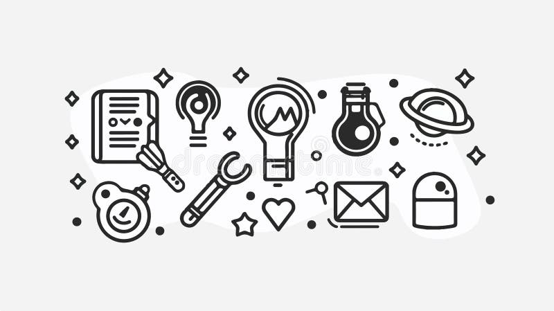 Modern Web and UI Search Icon for Professional Designs Stock ...