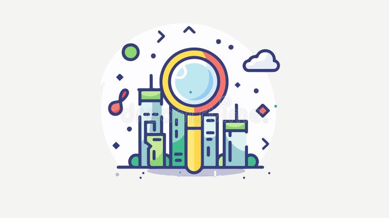 Web and UI Search Icon for Professional Designs Stock Vector ...