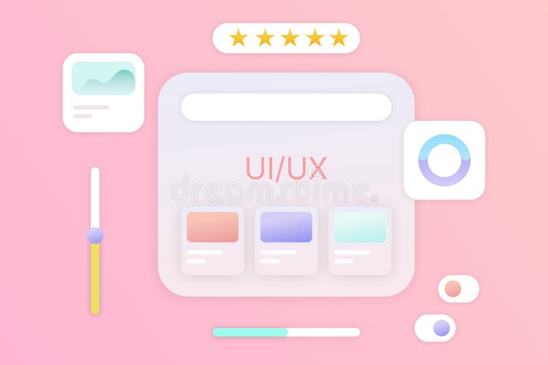 Web Ui-ux Design, Web Development Concept. Web Design, Application ...