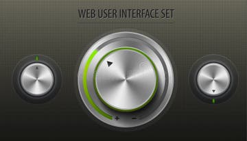 Grey Gui User Interface Stock Illustrations – 283 Grey Gui User ...