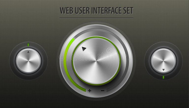 Grey Gui User Interface Stock Illustrations – 283 Grey Gui User ...