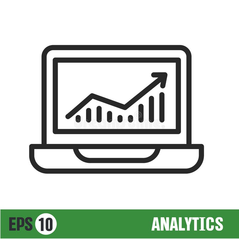 Web Vector Icon Lines Trend Sign Stock Vector - Illustration of ...