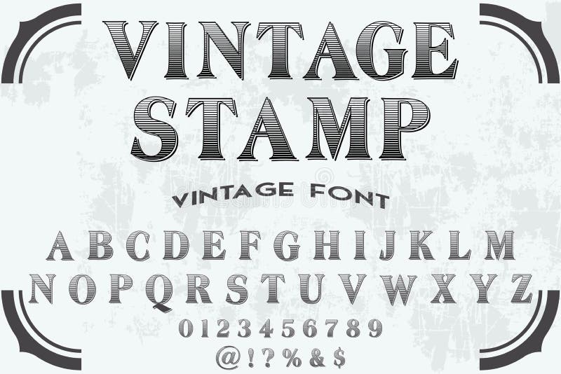 Script Stamp Stock Illustrations – 9,267 Script Stamp Stock ...