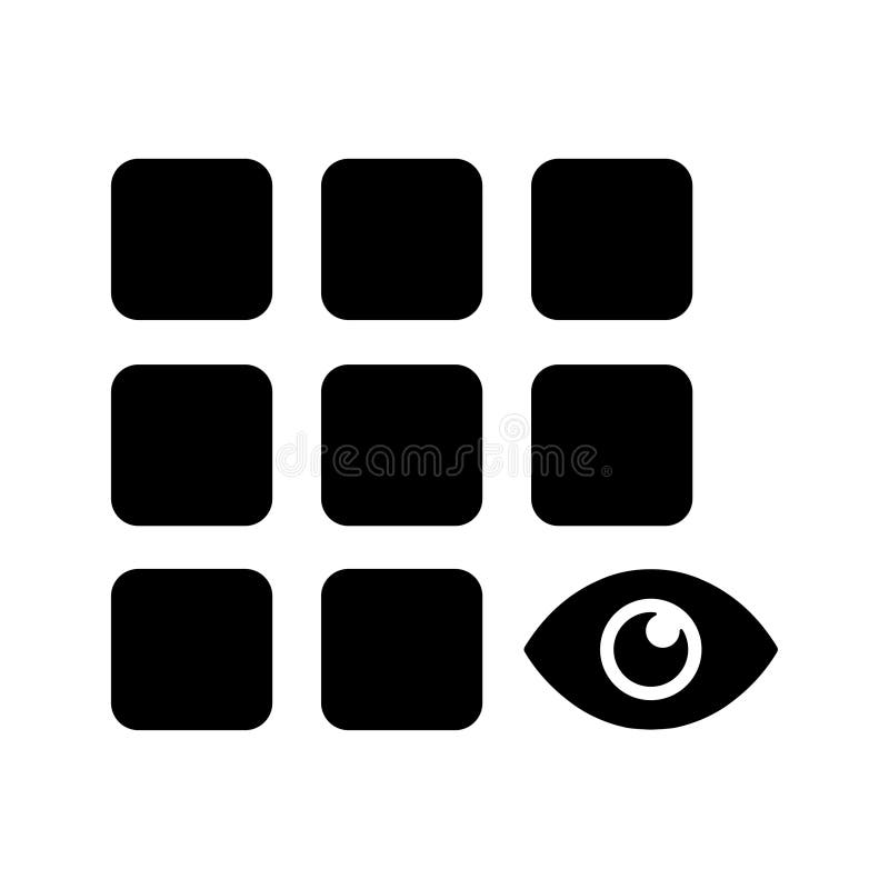 Web visibility icon stock illustration. Illustration of advertising ...