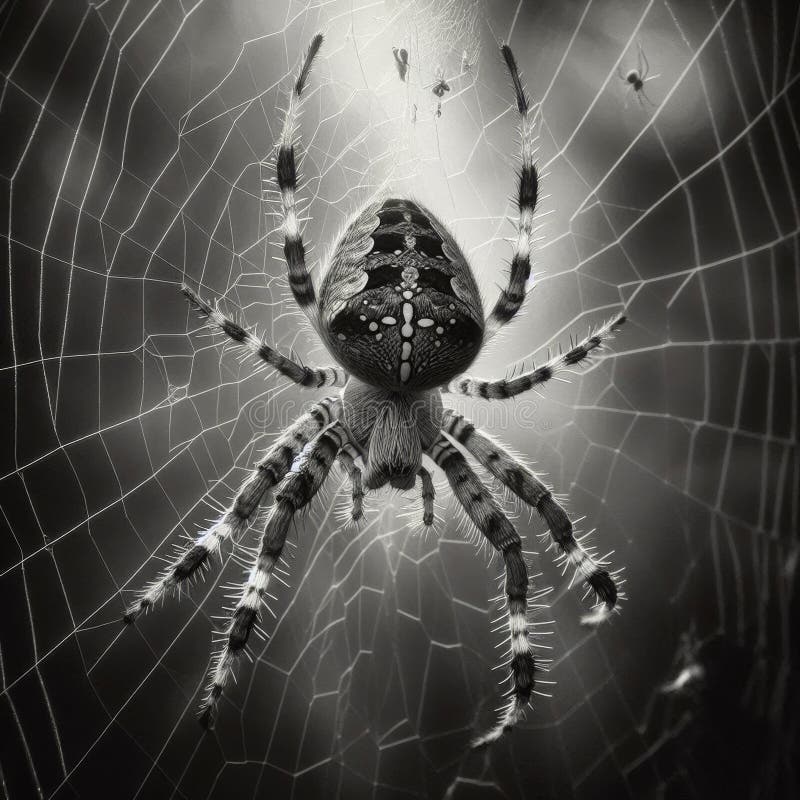 Web Weaver stock illustration. Illustration of detailed - 325887675