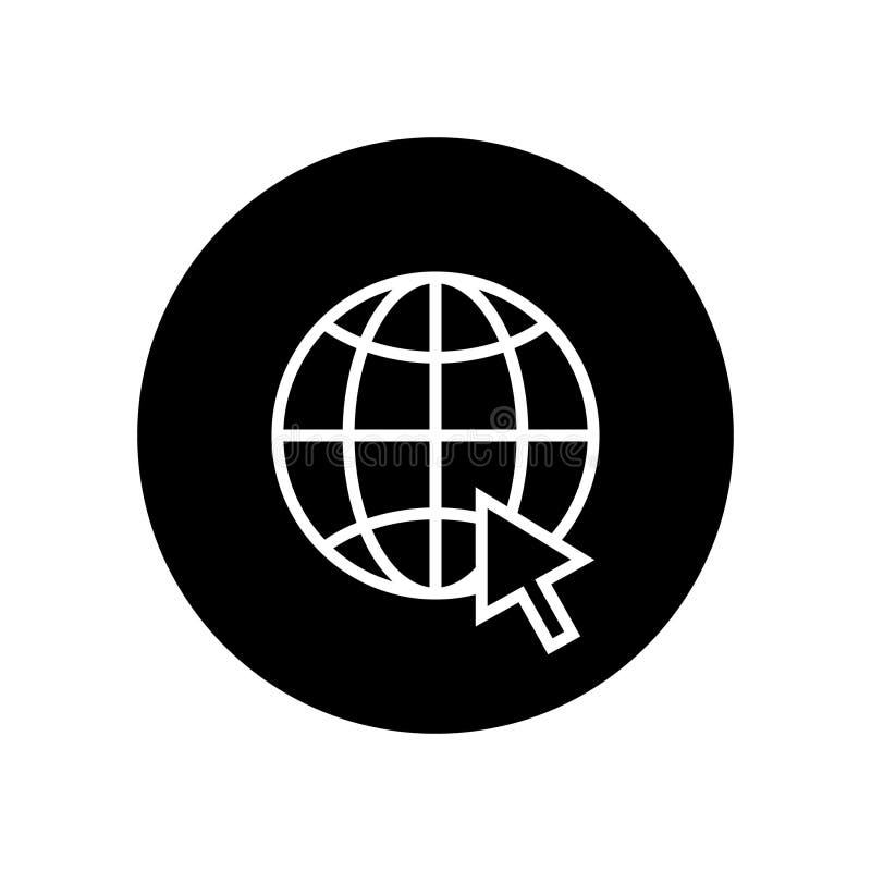 Web, Website Icon Vector. Internet Click Concept Stock Vector ...