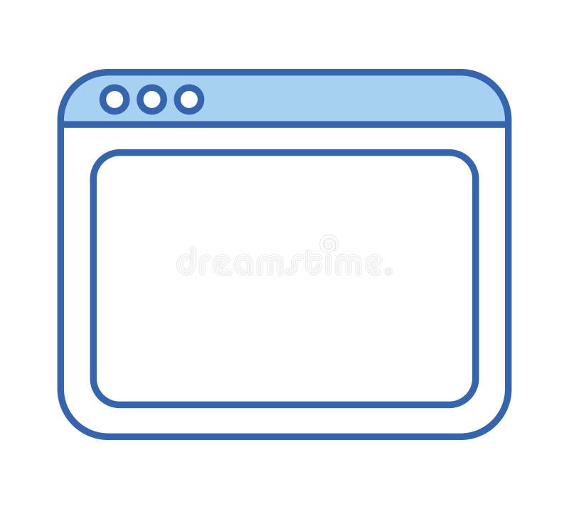 Web window design stock vector. Illustration of homepage - 229197032