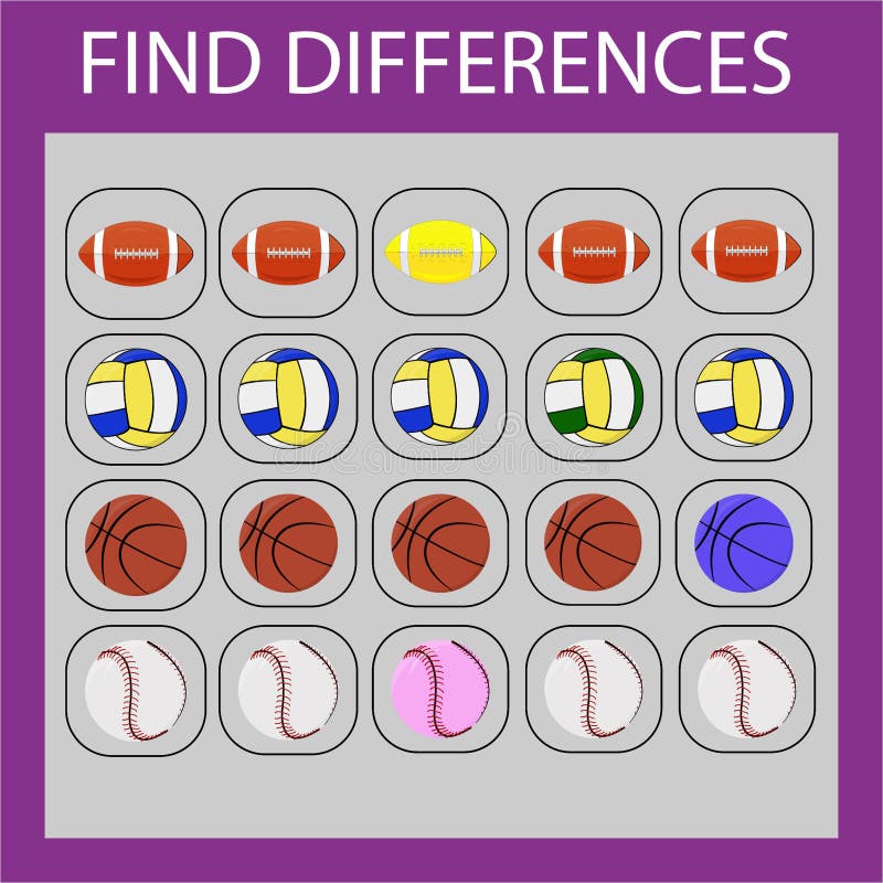 Background with Sports Theme Stock Illustration - Illustration of funny ...