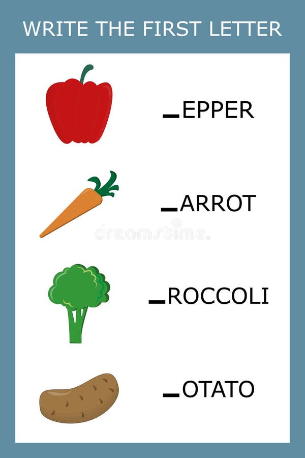 Educational Game for Children Stock Illustration - Illustration of game ...