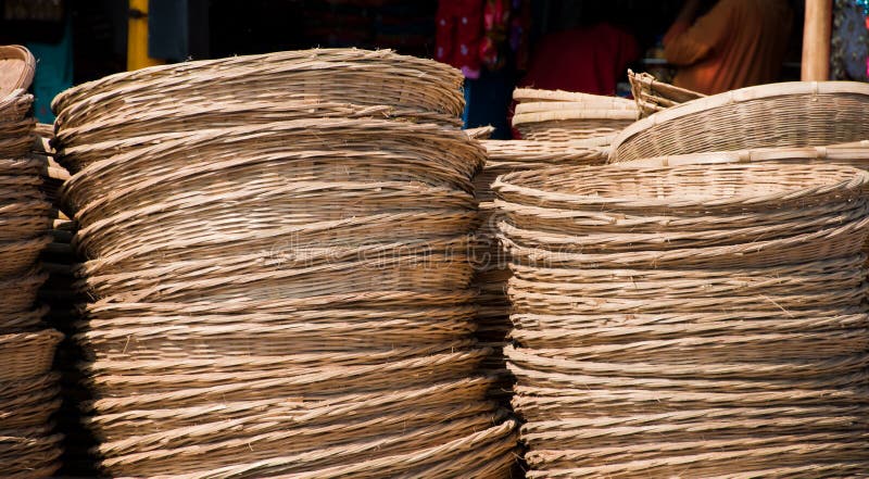 Webbed Bamboo Tray stock photo. Image of nature, farmers - 48744692
