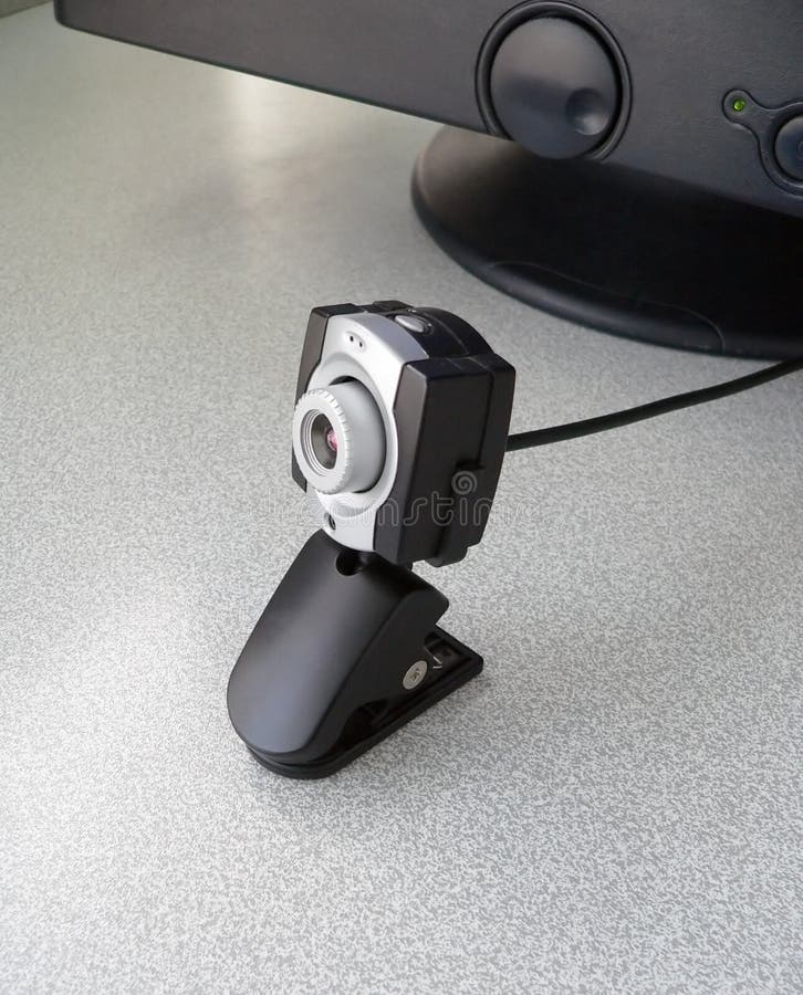 Webcam stock image. Image of video, conference, lens, table - 449783