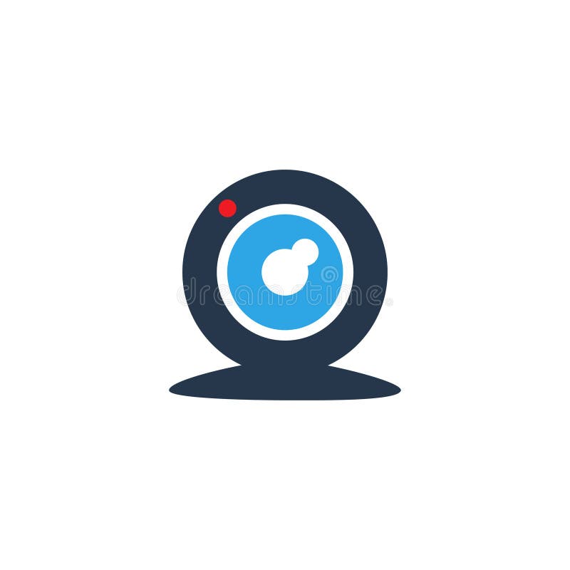 Webcam Icon Design Template Vector Isolated Stock Illustration ...