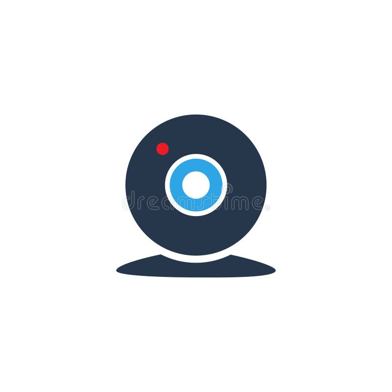 Webcam Icon Design Template Vector Isolated Stock Illustration ...